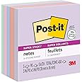 Post-it Super Sticky Recycled Notes, 76mm x 76mm, 5 Pads, 2x the ...