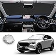 Amazon.co.jp: 【CDEFG】2022新型 マツダ CX-60 フロントサンシェード CX-60 KH系 KH5P/KH3P/KH3R3P/KH5S3P 2022.9~ 専用 サン ...