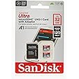 SanDisk 32GB (Pack of 2) Ultra microSDHC UHS-I Memory Card (2x32GB) with Adapter - SDSQUA4-032G ...