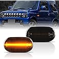 Amazon.co.jp: POPMOTORZ ジムニー LED サイドマーカー ウィンカー ジムニーJB64 ジムニーシエラ JB74 専用 マーカーランプ 純正アンバー色車検対応 ハイフラ ...