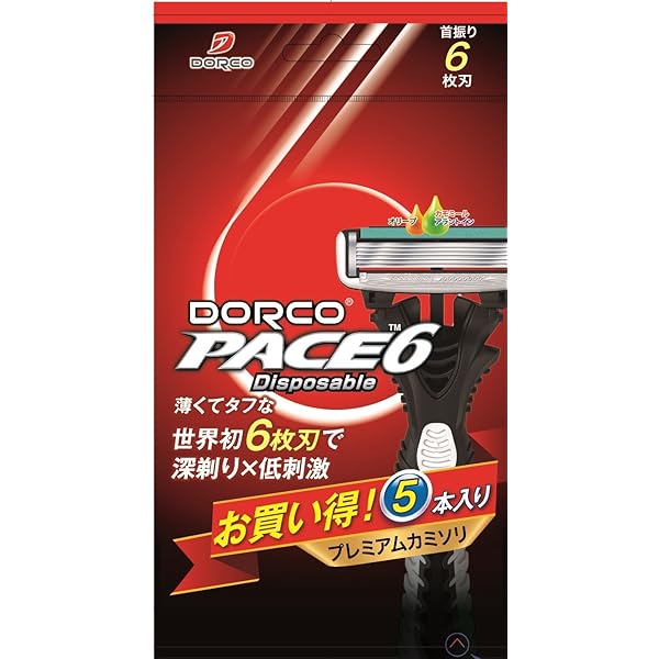 Amazon.co.jp: ドルコ ペース6プラス 替刃4個 プラスホルダー1本入