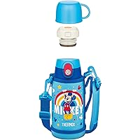 Amazon｜サーモス 水筒 真空断熱2ウェイボトル 0.6L/0.64L ミッキー ブルー FJO-600WFDS BL｜水筒・マグボトル オンライン通販