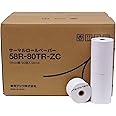 Amazon | 東芝TEC純正 58mm幅 感熱レジロールペーパー (芯あり) 58R-80TR-ZC 80巻 | FAX・ワープロ用感熱紙 | 文房具・オフィス用品