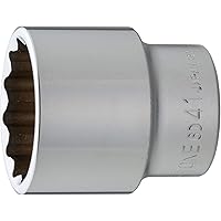 Amazon | トネ(TONE) ソケット(12角) HP6D-41 差込角19.0mm(3/4") 二面幅41mm | DIY・工具・ガーデン