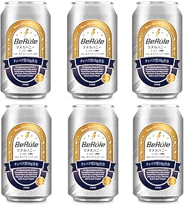 Amazon.co.jp: BeRule ノンアルコールマヌカハニーエールビール風味ホエイドリンク 330ml×6本 プロテイン10g プロテインドリンク : 食品・飲料・お酒