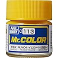 Amazon | GSI クレオス(GSI Creos) Mr.カラー RLM04イエロー 半光沢 10ml ホビー用塗料 C113 | カラー塗料 通販