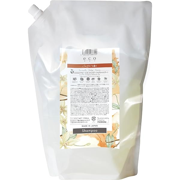 Amazon | エコエイチビーエス シャンプー（バニラティー）500mL