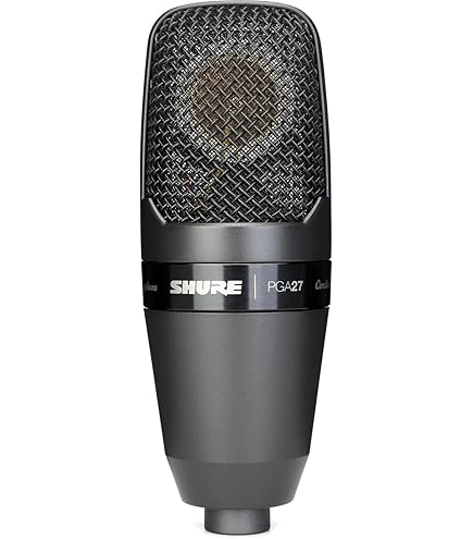 SHURE シュアー SM27-SC-X 多目的コンデンサーマイクロホン｜マイクアクセサリー
