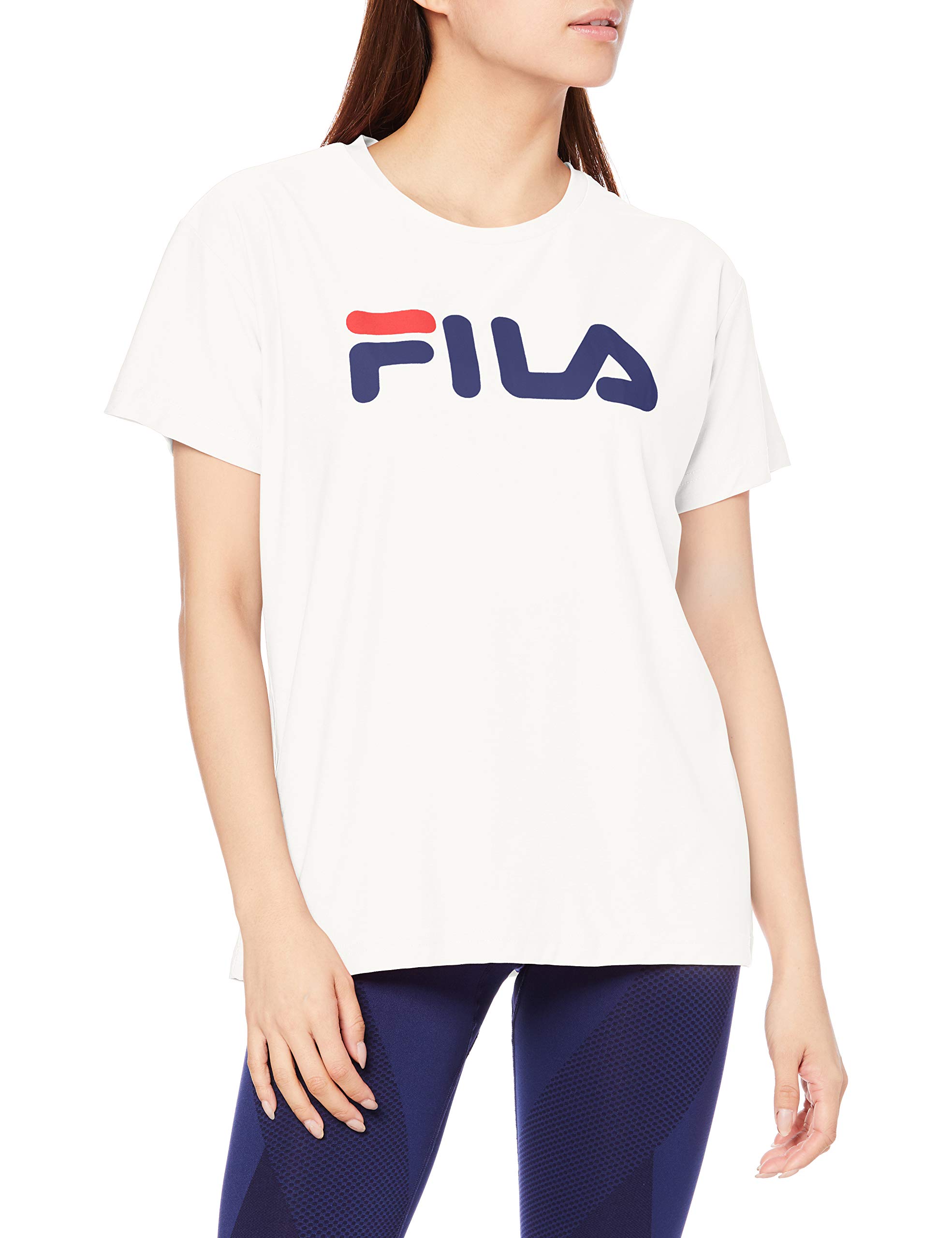 [フィラ] Tシャツ 半袖Tシャツ カラーブロックTシャツ FL6098 レディース | 永遠のファッション