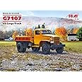 Amazon | ICM 1/35 アメリカ軍 G7107 カーゴトラック プラモデル 35598 | プラモデル 通販