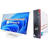 Amazon.co.jp: 【整備済み品】富士通 デスクトップPC D586 / 22型液晶セット / Win 11 Pro/MS Office H&B 2019 / Celeron ...