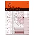 Amazon.co.jp: A5サイズ PLOTTER/プロッター スケール下敷 77716436 : 文房具・オフィス用品