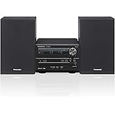Panasonic 20W CD Micro Hi-Fi System with FM Radio and Bluetooth (SC-PM250GN-S): Compact Stereos ...
