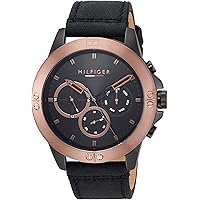 Amazon | [トミーヒルフィガー] 腕時計 HARLEY 1791893 メンズ ブラック [並行輸入品] | 腕時計 | ファッション 通販