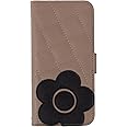 Amazon.co.jp: MARY QUANT マリークワント iPhone16 ケース 手帳型 スマホ キルティング デイジー 携帯 アイフォン DAISY PATCH QUILT ...