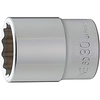 Amazon | トネ(TONE) ソケット(12角) 6D-30 差込角19.0mm(3/4") 二面幅30mm | ソケットレンチアクセサリ