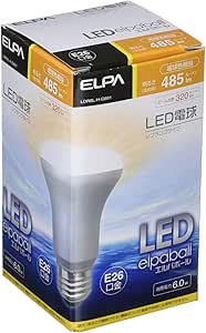 Amazon | ELPA LED電球 レフ球形 口金直径26mm 電球色 LDR6L-H-G601 | エルパ(Elpa) | ホーム＆キッチン 通販