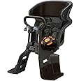 Amazon | OGK技研 オージーケー技研 フロントベビーシート (FBCシリーズ) FBC-011DX3 (ヘッドレスト付コンフォートフロントベビーシート) ブラック/こげ茶 自転車用 ...