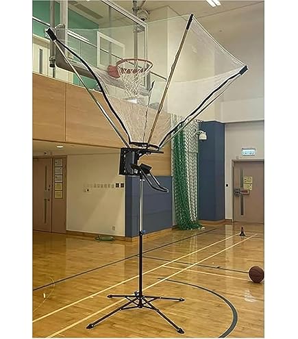 Amazon | バスケットゴールボールリターン 練習補助用 高さ調節可能 1