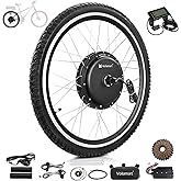 TDR 48V 1500W 26 Inch Rear Hub Electric Bike Conversion Kit DIY E ...