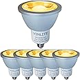 Amazon | VIMLITE LEDハロゲン電球 EZ10 12V COB6W JR50 LEDスポットライト 30度 ハロゲン形50W～60W相当 密閉器具対応 (電球色相当(2700K ...