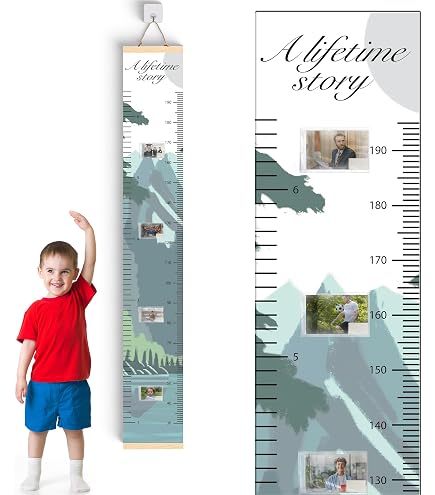 Mirror Puzzle Growth Chart For Kids Acrylic Growth Chart Height Chart ...