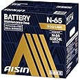 Amazon | アイシン(AISIN) 車用 バッテリー N-65 (N-55 55B24L ほか) アイドリングストップ車/標準車/充電制御車対応 GOLD LABEL BTRAZ ...