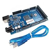 Amazon | ELEGOO Arduino用 MEGA2560 R3ボード ATmega2560 ATMEGA16U2 + USB ケーブル (黒) | 基板 | 産業・研究開発用品 通販