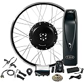 TDR 48V 1500W 26 Inch Rear Hub Electric Bike Conversion Kit DIY E ...