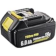 Amazon.co.jp: YOIbuy PRO 18V リチウムイオンバッテリー 6.0Ah実容量 MKT 18V互換 全保護基板 最大放電電流60A 国内正規品 BL1860B (1 ...