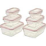 Glasslock Oven Safe Glass Bakeware, 3-Piece Set, Clear, GL-996 ...