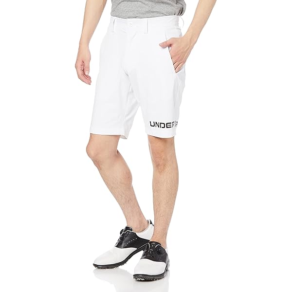 Amazon | [アンダーアーマー] UA Drive Summer Short White Halo Gray