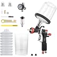 AEROPRO Tools R500 LVLP Air Spray Gun with 22 Ounce Disposable Paint ...