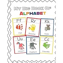 My First Alphabet Handprint: ABC Animal Handprint End Of, 48% OFF