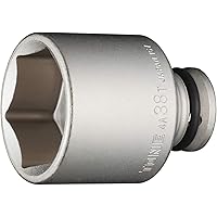 Amazon | トネ(TONE) インパクト用タイヤソケット 4A-38T 差込角12.7mm(1/2") 二面幅38mm | インパクトレンチアクセサリ