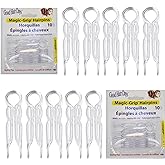 Good Hair Days Magic Grip Hair Pins Set of 10 by Color: Shell : Amazon ...