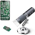 Jiusion WiFi USB Digital Handheld Microscope, 50 to 1000x Wireless ...