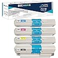 Amazon.co.jp: LCL OKI用 TNR-C4J TNR-C4JK1 TNR-C4JC1 TNR-C4JM1 TNR-C4JY1 （4色セット ブラック シアン マゼンタ イエロー ...