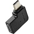 Amazon.co.jp: エレコム Type-C アダプタ L字 横向き USB-C to C 変換コネクタ USB3.2(Gen2) 10Gbps 60w ブラック MPA ...