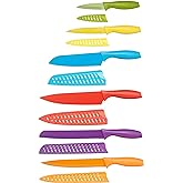Chef's Vision Cosmos Knife Set - 6-Piece Stainless Steel Kitchen Knives ...