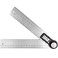 GemRed Digital Angle Ruler Protractor (White&Red Button) : Amazon.com ...