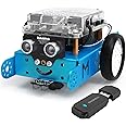 Amazon | Makeblock mBot ロボット 子ども 電動ロボット 子ども おもちゃ Bluetoothドングル付き STEMロボット ロボット キット STEMプロジェクト 子供 ...