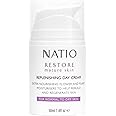 Natio Australia Restore Replenishing Day Cream 50ml - Creamy Moisturiser to Support Skin's ...