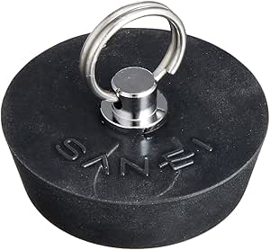 Amazon | SANEI ゴム栓 バス用 クサリなし 外径47mm 高さ40mm H29F-47 | 風呂栓