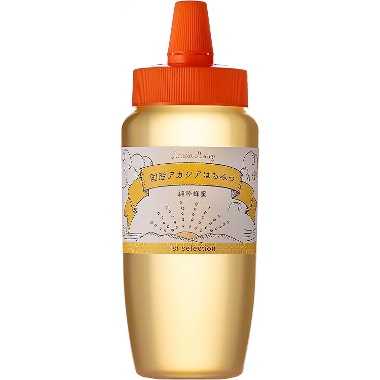Amazon | 会津産 純粋アカシアはちみつ 500g 国産 蜂蜜100％使用