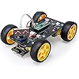 Amazon.co.jp: Freenove Raspberry Pi Pico 用 4WD カーキット (付属) (Arduino IDE と互換性あり)、ドットマトリックス表現、障害物回避 ...