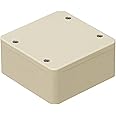 Amazon.co.jp: 未来工業 PVKボックス 防水型・ノック無 中形四角深型 ベージュ 1個価格 PVK-BOPJ : DIY・工具・ガーデン