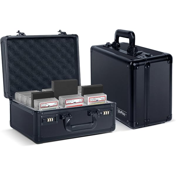 Waterproof Card Box Graded Sports Card Storage Case - Holds 600 ...
