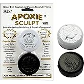 Apoxie Sculpt - 2 Part Modeling Compound (A & B) - 1 Pound, White ...
