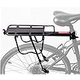 COMINGFIT® 50kg Capacity Aluminum Alloy Bicycle Rear Rack Adjustable ...